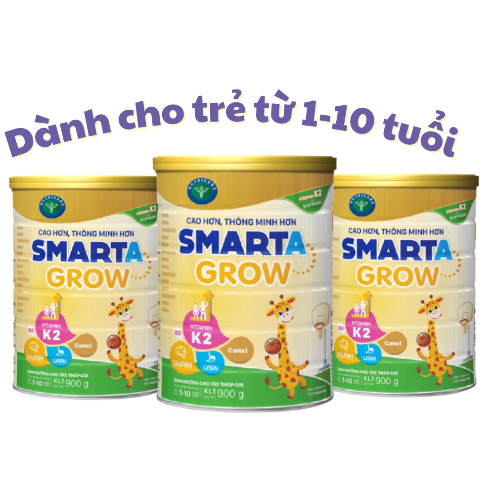 [CHÍNH HÃNG] Sữa Smarta Grow - Phát triển Chiều cao và Não bộ- 900g ...