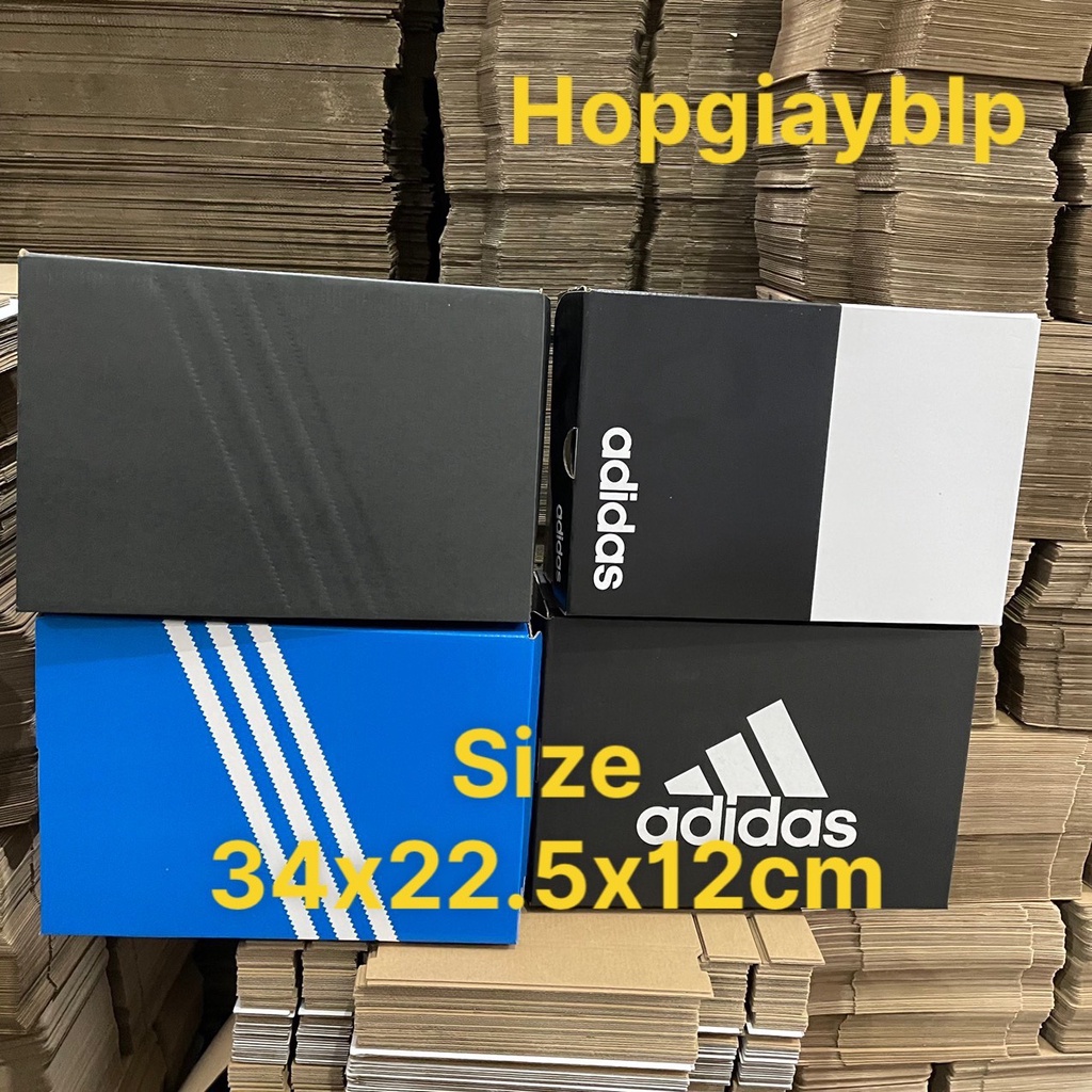 5 HỘP GIÀY ADIDAS CHÍNH HÃNG SIZE 34X22.5X12CM NHIỀU MÀU | Shopee Việt Nam