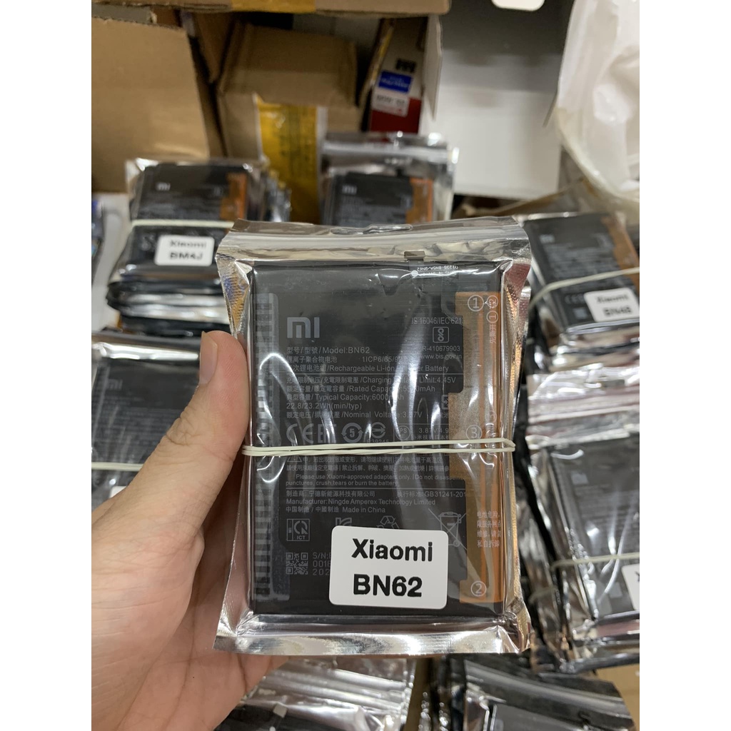Pin Poco M3/ Redmi Note 9 4G/ Redmi 9T zin chính hãng, Mã pin BN62 ...