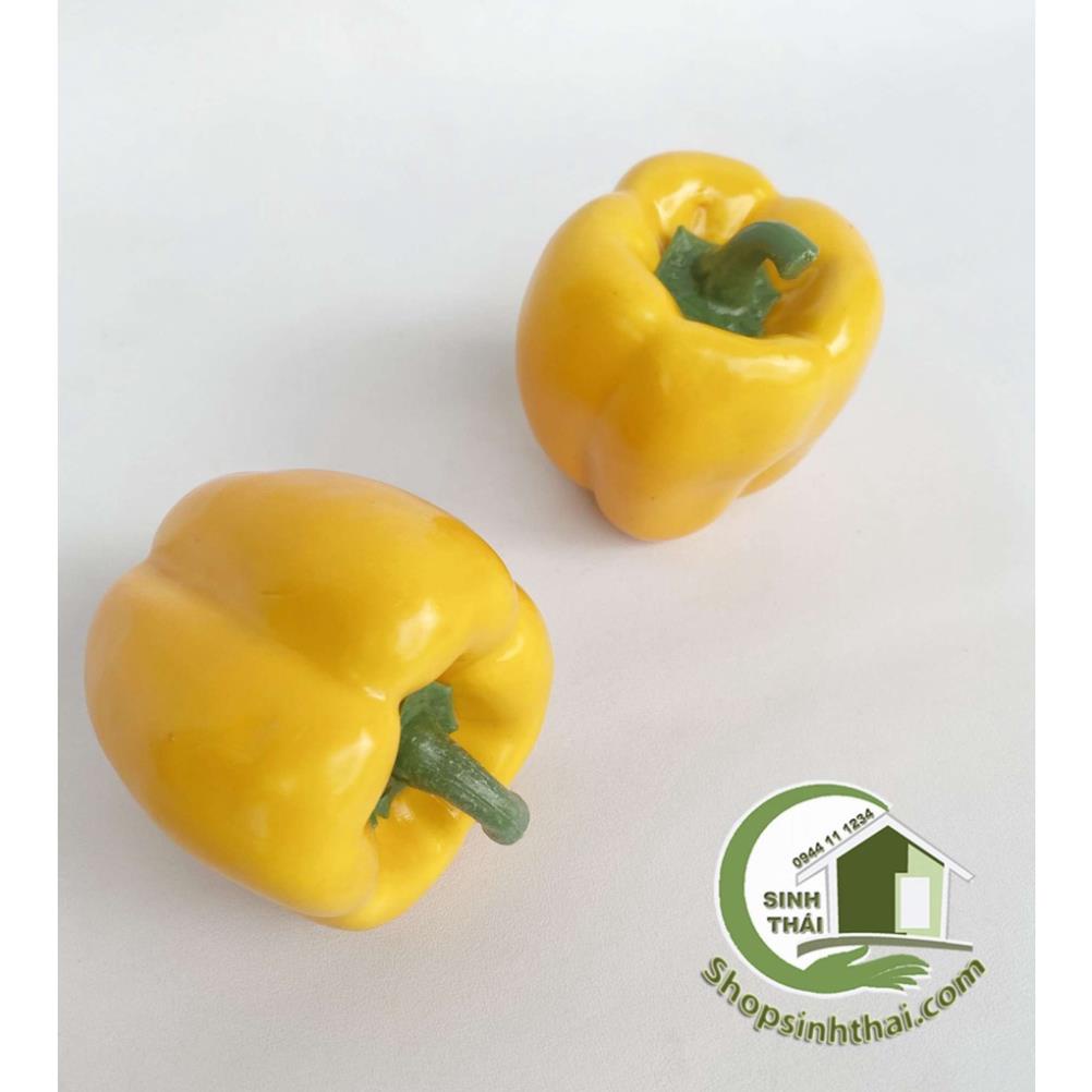 Trái ớt chuông vàng đà lạt - Trái cây rau củ quả giả cao cấp | Shopee ...