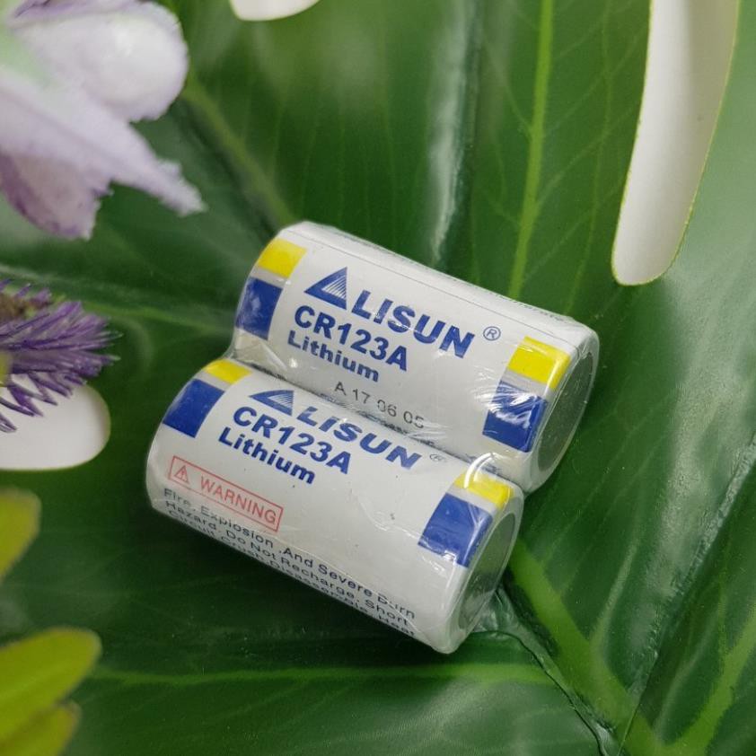 Cặp Pin CR123A 3V 1500mA Lithium, Pin 3V Cho Máy Ảnh Đèn Pin Mạch PLC ...