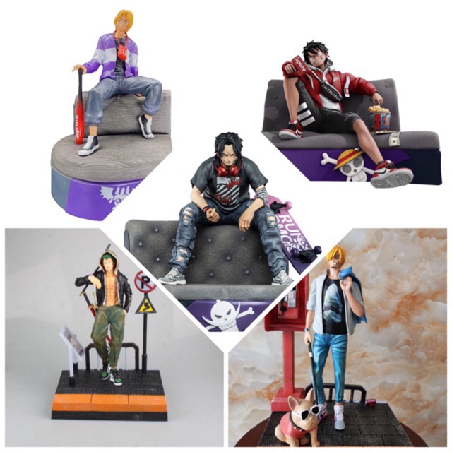 [Kadic] Mô hình Modern Luffy - Ace - Sabo - Zoro - Sanji GK Onepiece ...