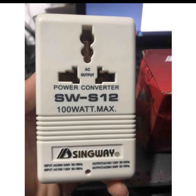 Bộ chuyển đổi nguồn từ 110v lên 220v 100w | Shopee Việt Nam