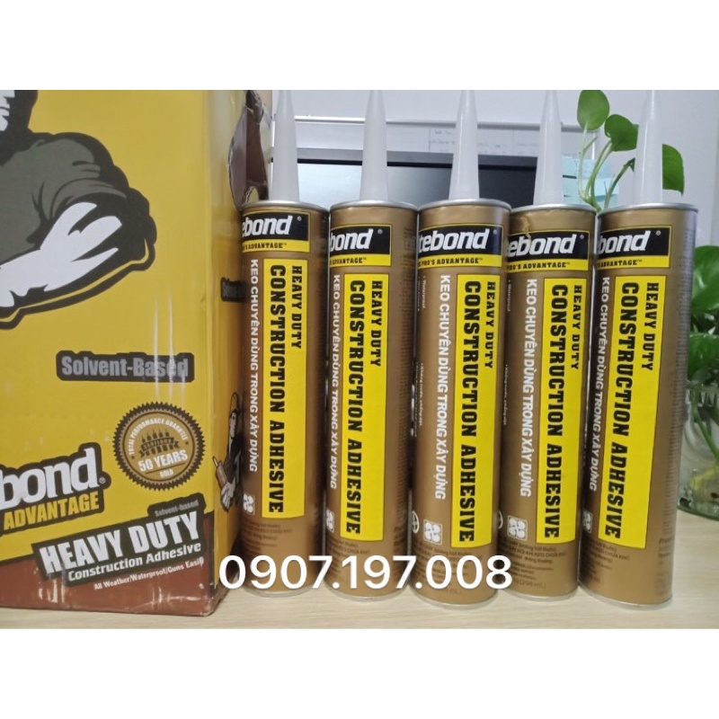 (Hàng chính hãng) Keo Titebond đa năng dán gỗ , sử ,gạch,kim loại ...