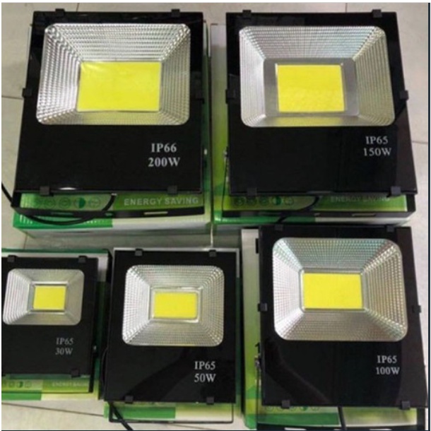 PHA LED COB IP66 5054 200w,100W, 50W(Hàng Đủ Công Suất). Bảo hành 24 ...