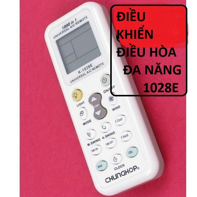 REMOTE MÁY LẠNH ĐA NĂNG CHUNGHOP K-1028E - ĐIỀU KHIỂN ĐIỀU HÒA ĐA NĂNG ...
