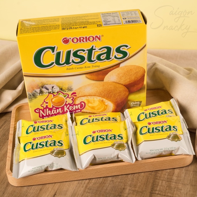 Bánh Orion Custas Hộp 12c | Shopee Việt Nam