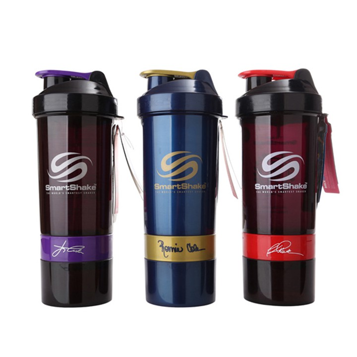 Bình lắc 3 ngăn Bình nước tập gym thể thao (Smart Shaker) -BL099 | Shopee Việt Nam