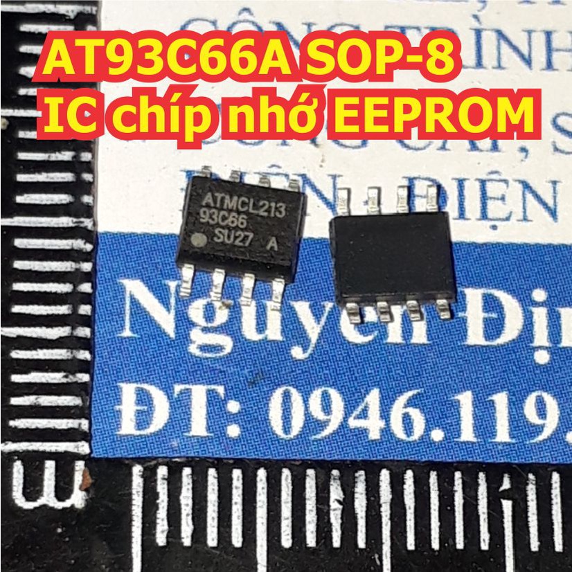 5 con AT93C66A SOP-8 IC chíp nhớ EEPROM kde2749 | Shopee Việt Nam