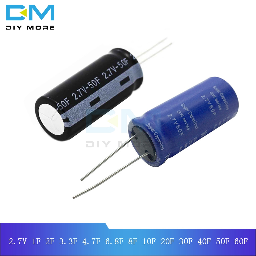 Tụ Điện Farad 2.7V 1F 2F 3.3F 4.7F 6.8F 8F 10F 20F 30F 40F 50F 60F Chuyên Dụng | Shopee Việt Nam