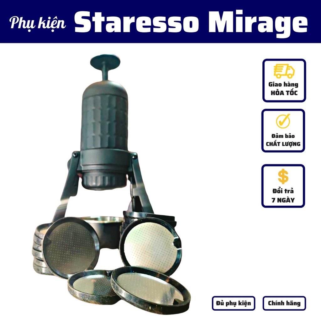 Staresso Mirage Pro 2021 2022 2023 [ Linh Phụ Kiện] Máy pha cà phê cầm ...