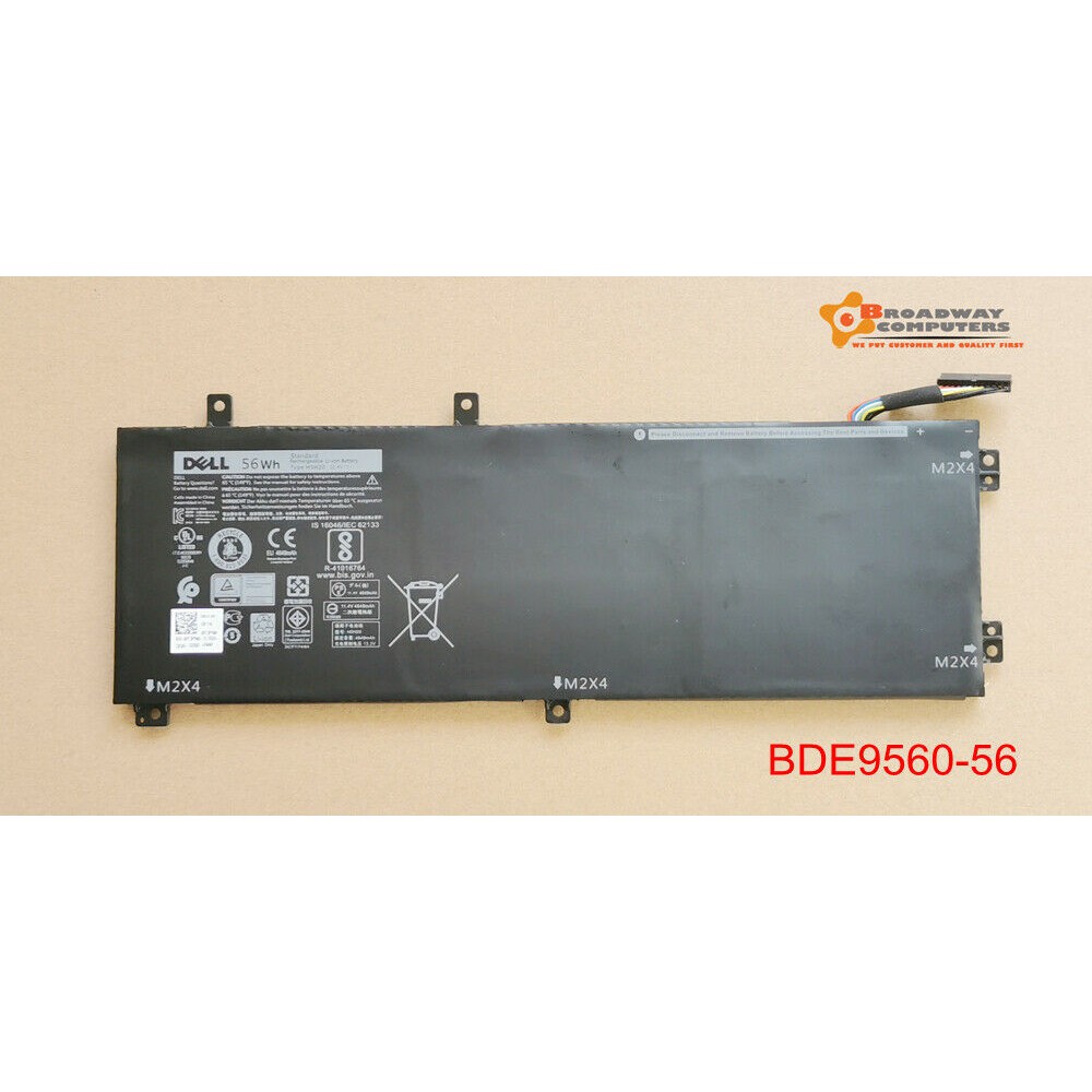 Pin Laptop Dell XPS 9560 9570 ZIN - H5H20 6GTPY Dell 4K1VM / DELL XPS ...