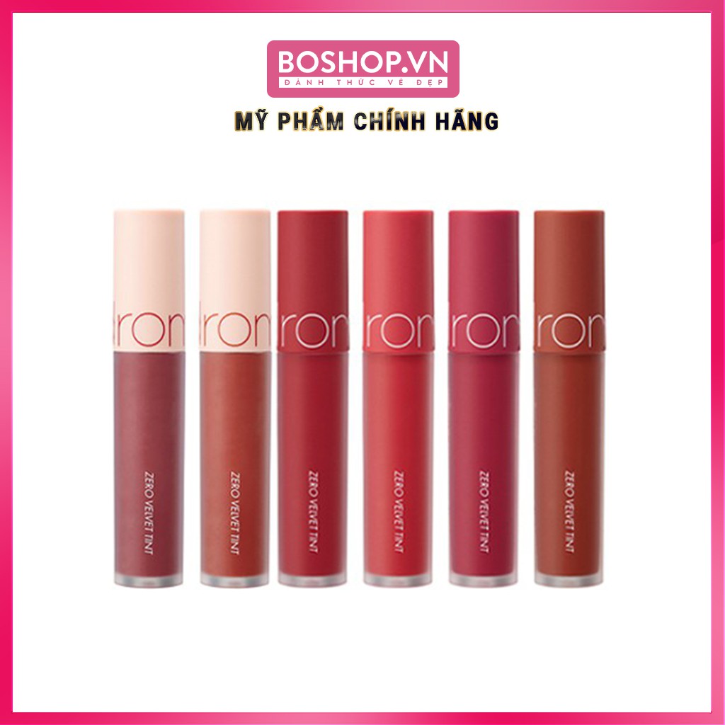 Son Kem Lì Romand Zero Velvet Tint Ver 2 | Shopee Việt Nam