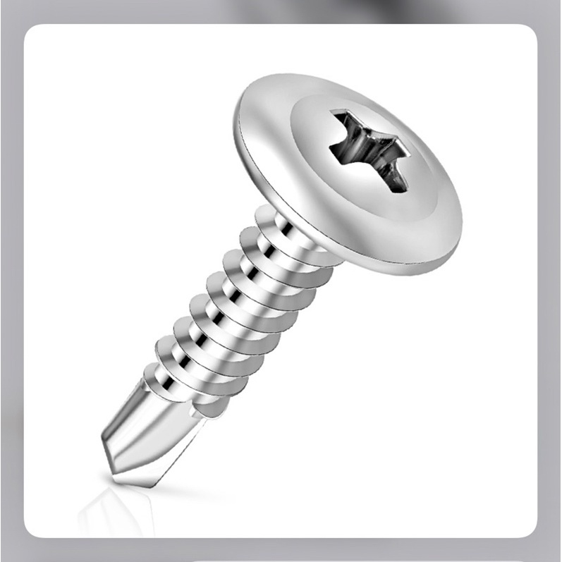 Vít tự khoan inox 304 (đầu dù) 10 con | Shopee Việt Nam