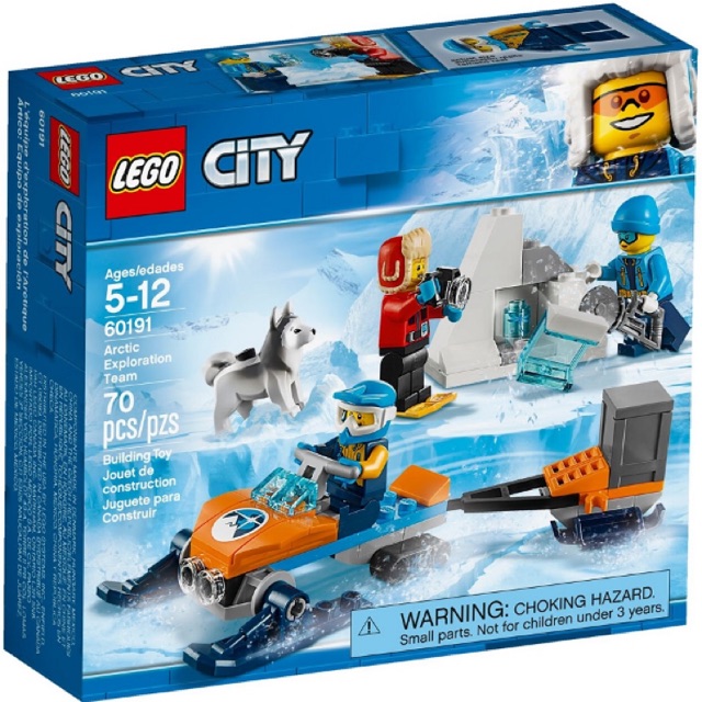 LEGO City 60191 - Arctic Exploration Team - Bộ xếp hình Lego Đội thám ...