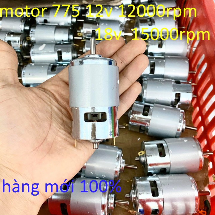 motor 775 12v 12000rpm - 18v 150000rpm | Shopee Việt Nam