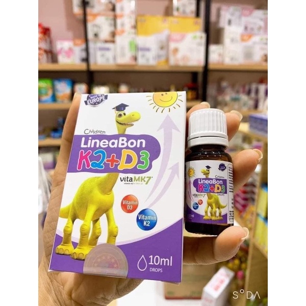 [HÀNG CHÍNH HÃNG] VITAMIN D3K2 LINEABON | Shopee Việt Nam