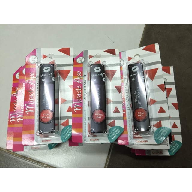 Son Miracle Apo phiên bản ChangMakeup | Shopee Việt Nam