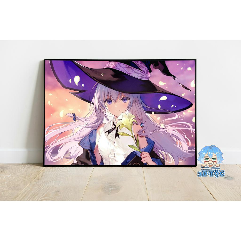 TRANH POSTER A3 Anime Manga Hành trình của Elaina Majo no Tabitabi (4 ...