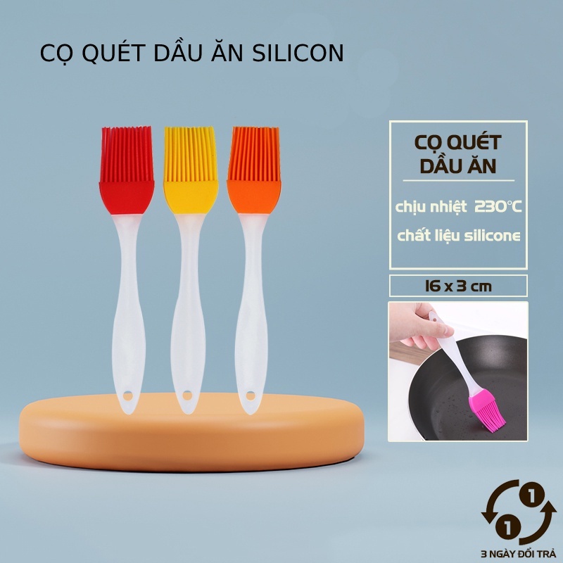 Cọ Chổi Quét Dầu Mỡ, Nước Sốt, Mặt Bánh, Cọ Silicon Cán Nhựa 88305 Shop ...