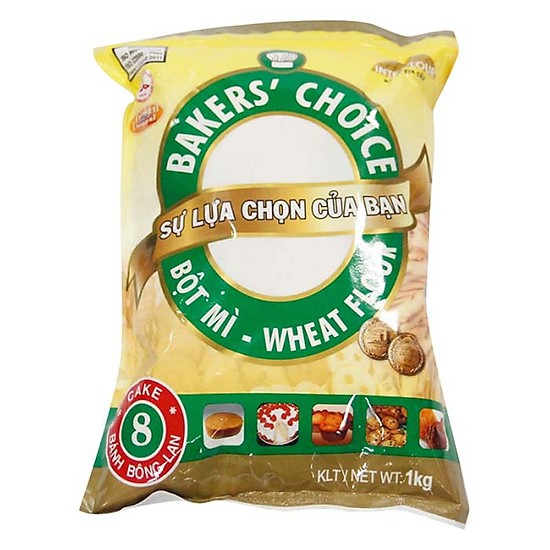 (Date mới)BỘT MÌ BAKER CHOICE SỐ 8 GÓI 1KG | Shopee Việt Nam