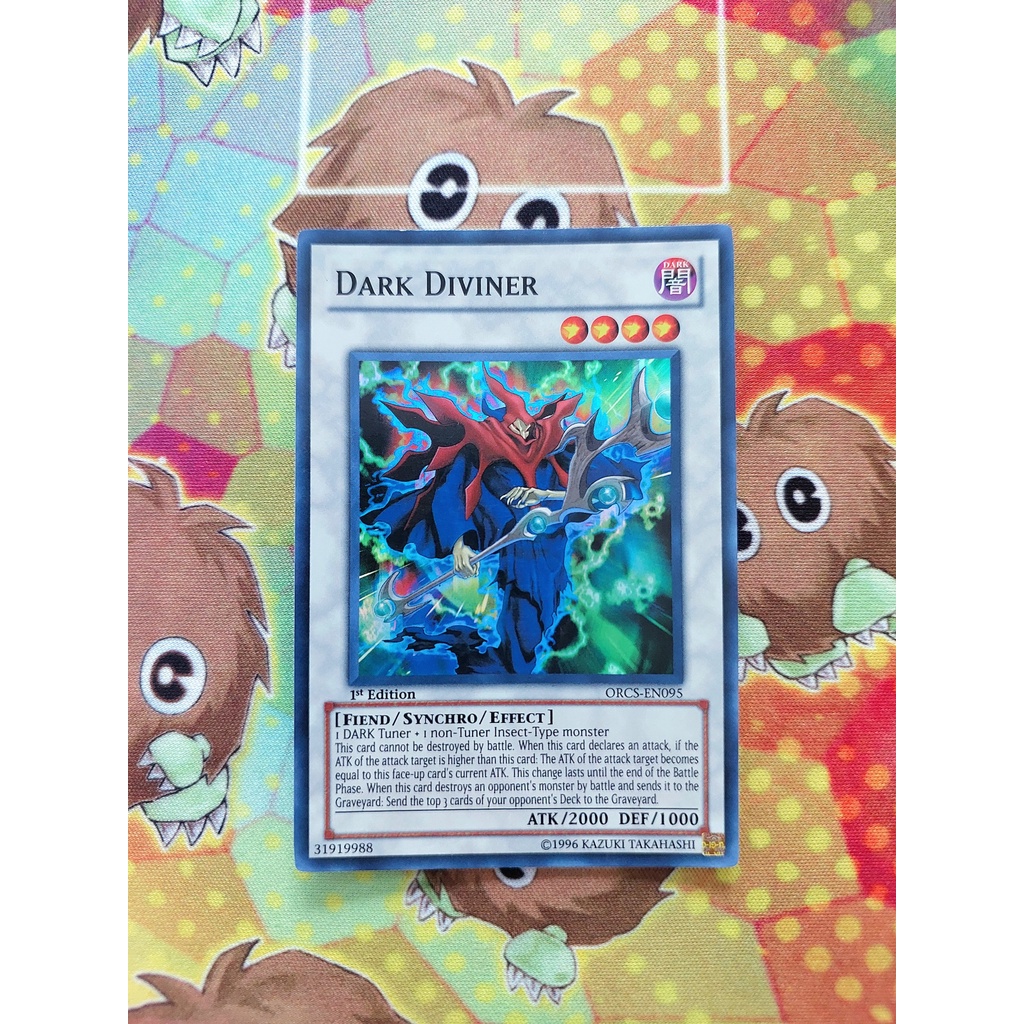 [ Đỗ Lạc Shop ] Thẻ Bài Yugioh Monster Dark Diviner - ORCS-EN095 ...