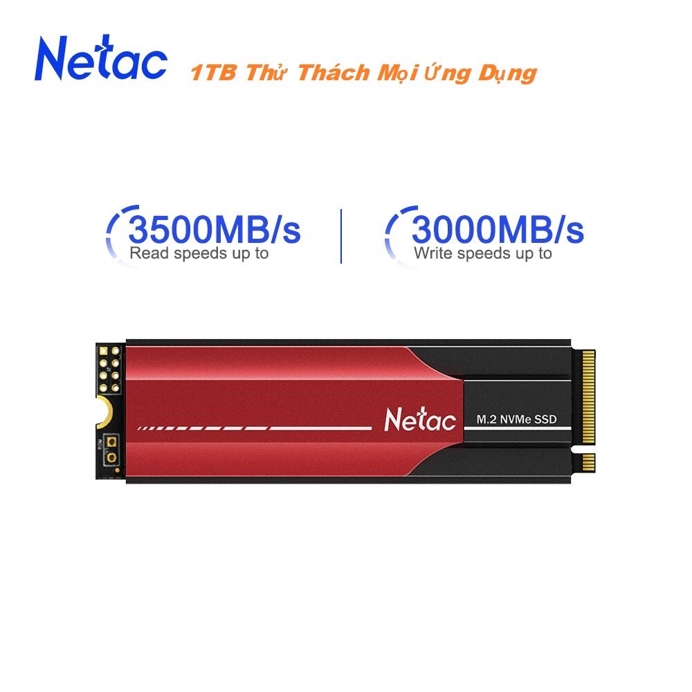 Ổ Cứng SSD Netac 1TB M.2 NVMe PCIe N950E Pro Chính Hãng - Mới Bảo hành ...
