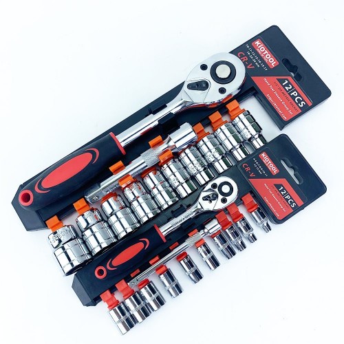 Bộ Khẩu Sửa Chữa Xe Máy 12 Chi Tiết Thép Cr-V Cao Cấp, Bộ Khẩu Vặn Ốc ...