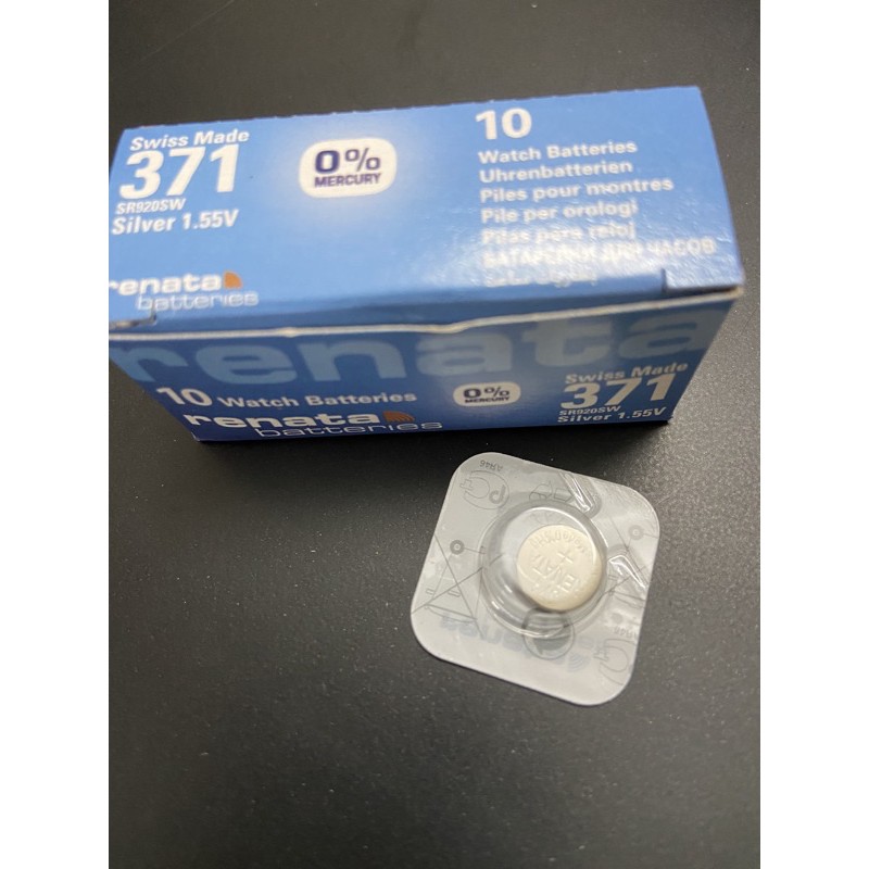 pin Renata 371 SR920SW chính hãng Thuỵ sĩ | Shopee Việt Nam