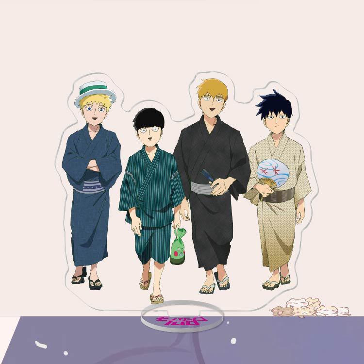 Mô hình standee Mob Psycho 100 tượng mica acrylic anime chibi trang trí ...