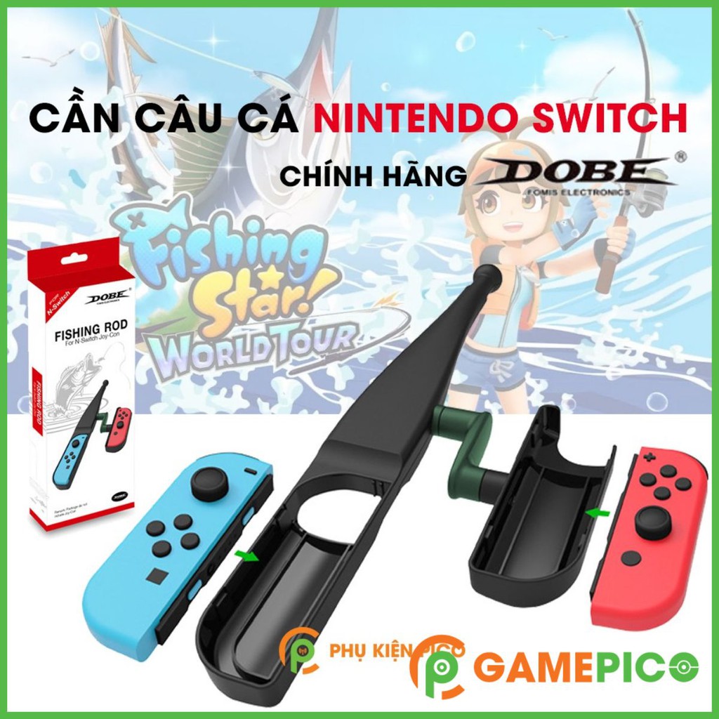 Cần câu cá Nintendo Switch chính hãng DOBE - Fishing Rod for Nintendo ...
