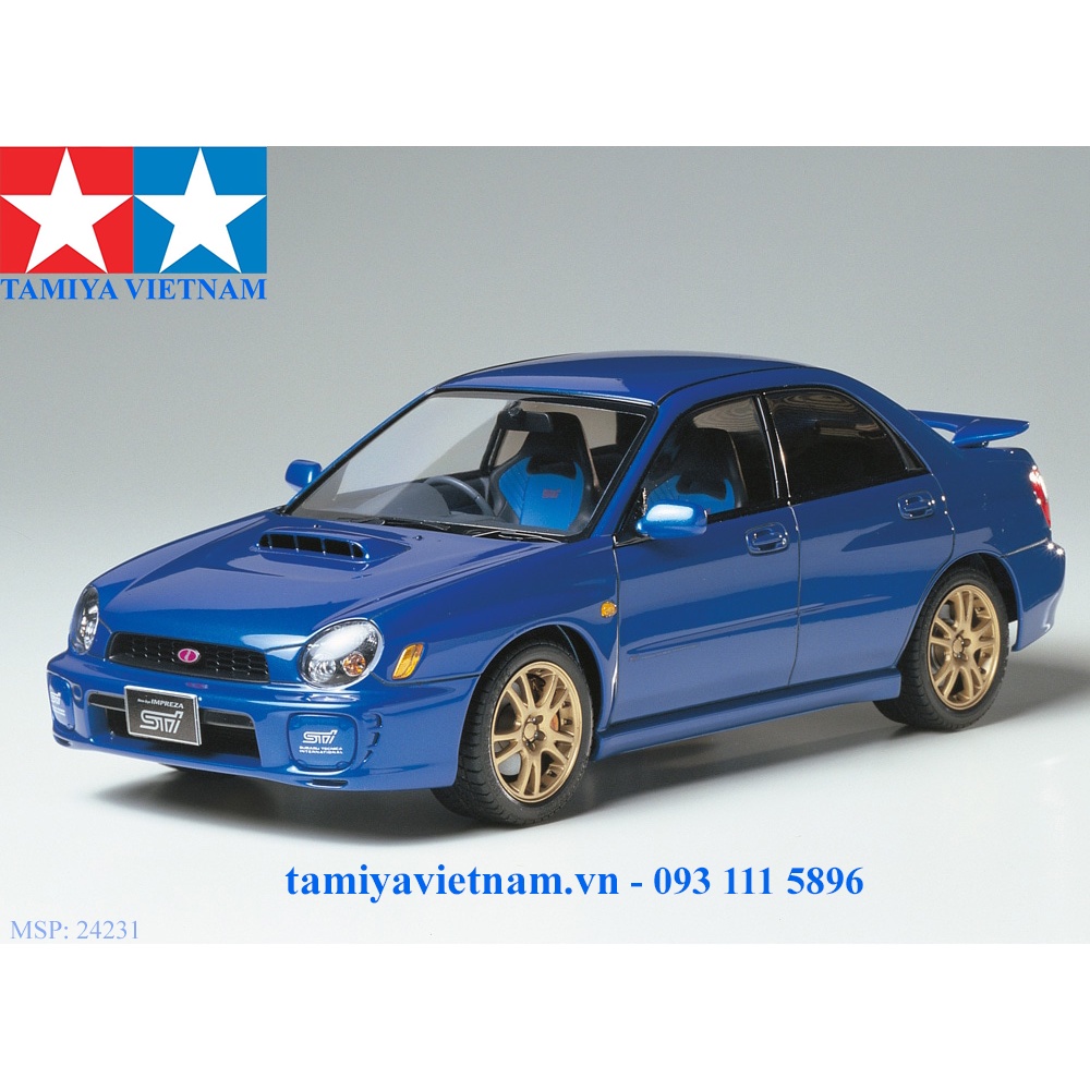 [TAMIYA] 24231 Mô hình xe ô tô 1/24 SCALE SUBARU IMPREZA WRX STi ...