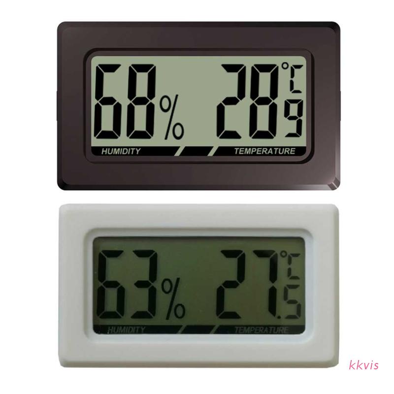 Kkvi Đồng Hồ Đo Nhiệt Độ Độ Ẩm Màn Hình LCD | Shopee Việt Nam