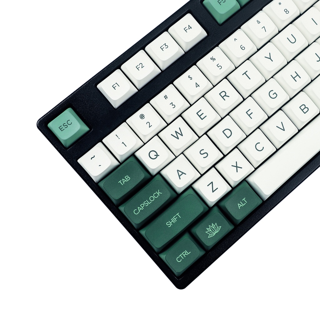 [Ymdk / Cổ phiếu] ZDA GMK Botanical 147 Keycaps PBT Dye Sub Keycap cho ...