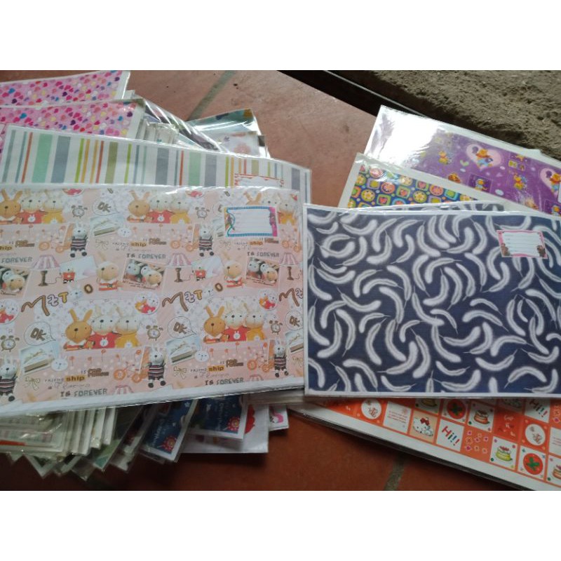 Giấy bọc vở (10 bao vở) | Shopee Việt Nam