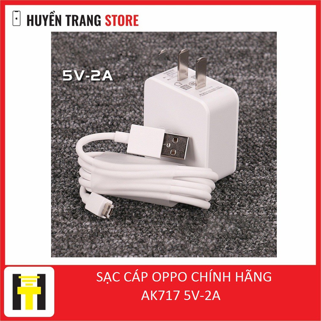 SẠC CÁP OPPO AK717 5V-2A- HÀNG XỊN | Shopee Việt Nam