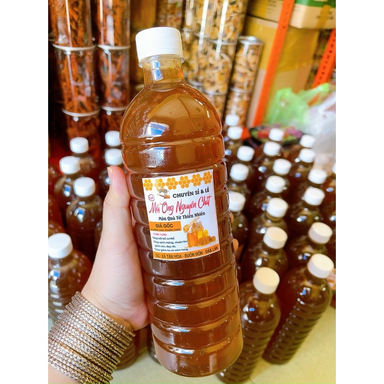 Mật Ong hoa cafe chai 1Lit | Shopee Việt Nam