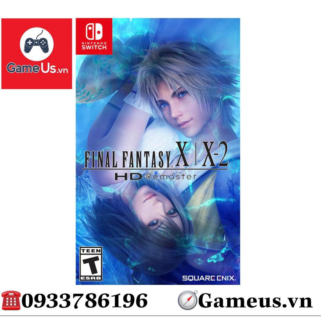 Game Nintendo Switch : Final Fantasy X, X-2 Hệ Us | Shopee Việt Nam