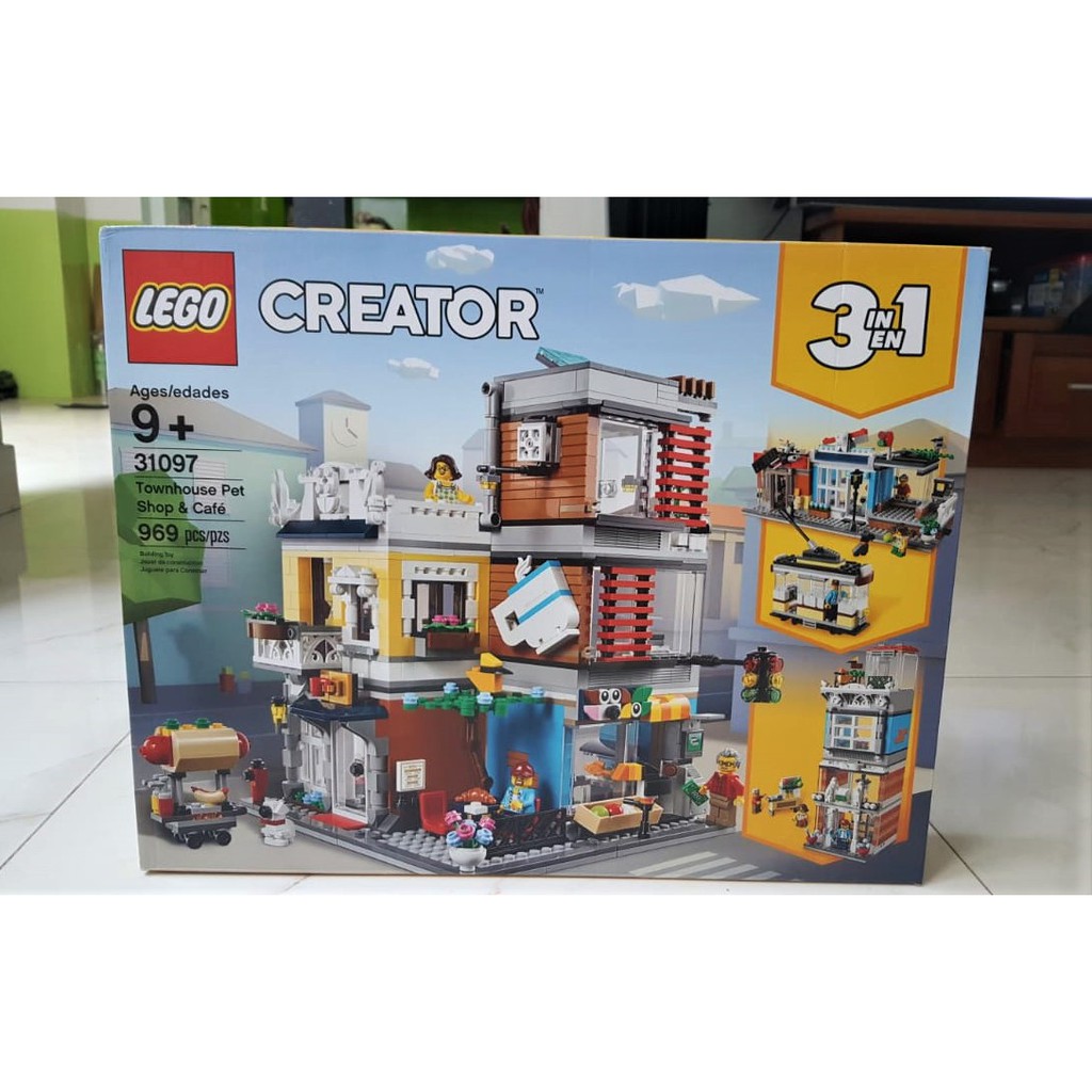 [CÓ SẴN] LEGO 31097 - Creator - Townhouse Pet Shop & Café - Tiệm Thú ...