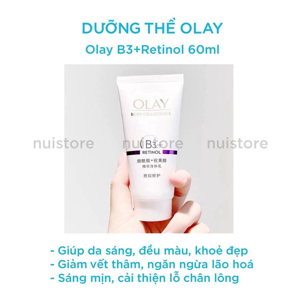 Dưỡng thể Olay B3+Retinol tuýp 65ML | Shopee Việt Nam