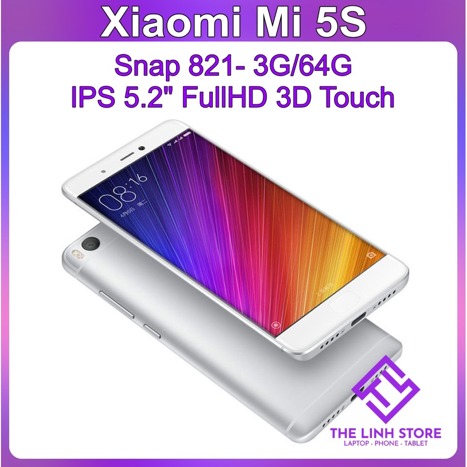 Điện thoại Xiaomi Mi 5S 64G 3G - Vân tay siêu âm | Shopee Việt Nam