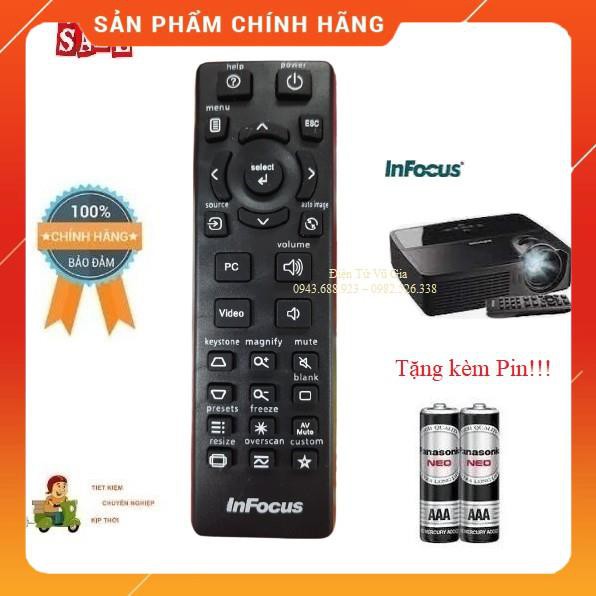 Remote Điều khiển máy chiếu InFocus- Hàng chính hãng mới 100% Tặng kèm ...