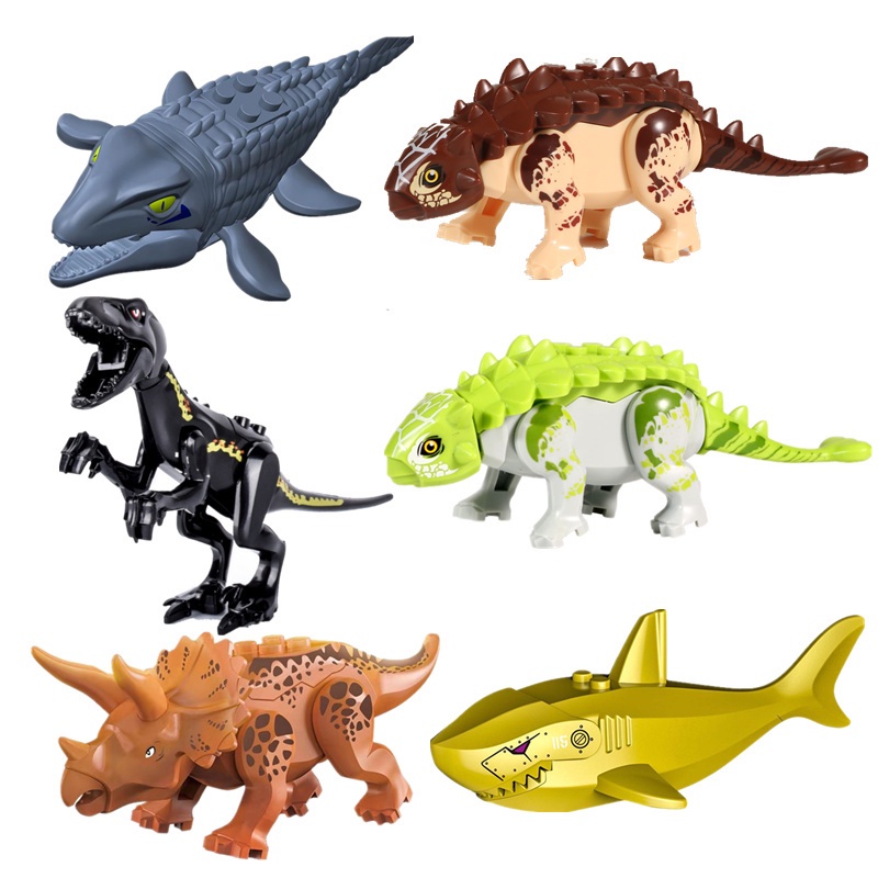 Đồ Chơi Lắp Ráp Lego Khủng Long Tyrannosaurus Mosasaurus Stegosaurus ...