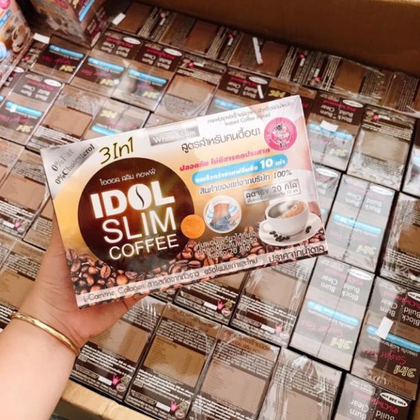 Cafe Giảm Cân IDOL SLIM COFFEE 3 in 1 chính hãng. | Shopee Việt Nam
