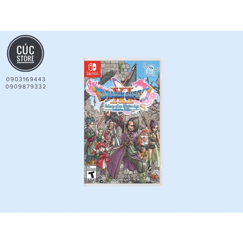 Băng chơi game Nintendo Switch: Dragon Quest 11 Echoes Of An Elusive ...