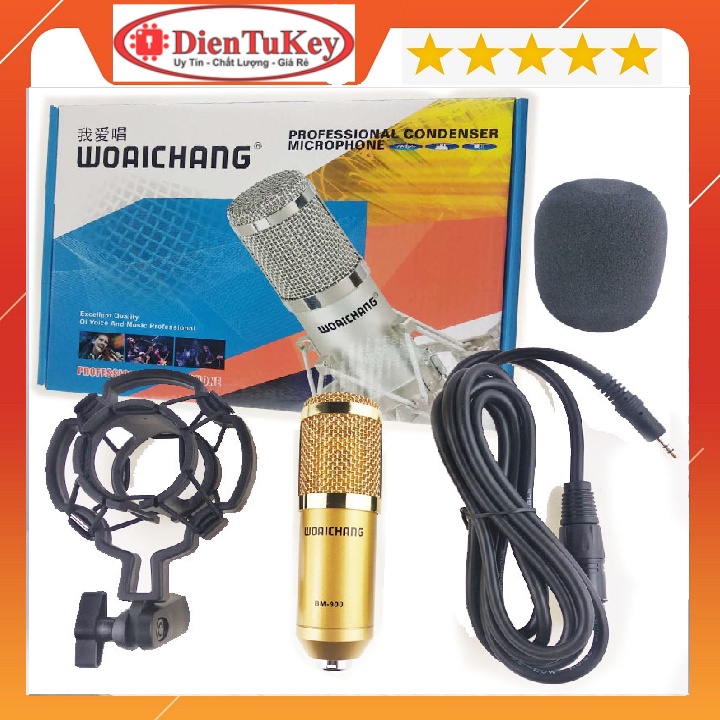 Micro Thu Âm BM900 - Micro Karaoke - Thu Âm - Hát Live - Cao Cấp Chính ...