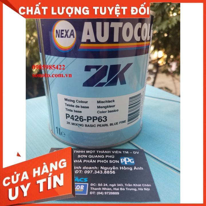 P426-PP63 Sơn gốc màu Camay xanh nhuyễn hãng Nexa Autocolor lon 1 Lít SONQUANGPHU422 | Shopee ...