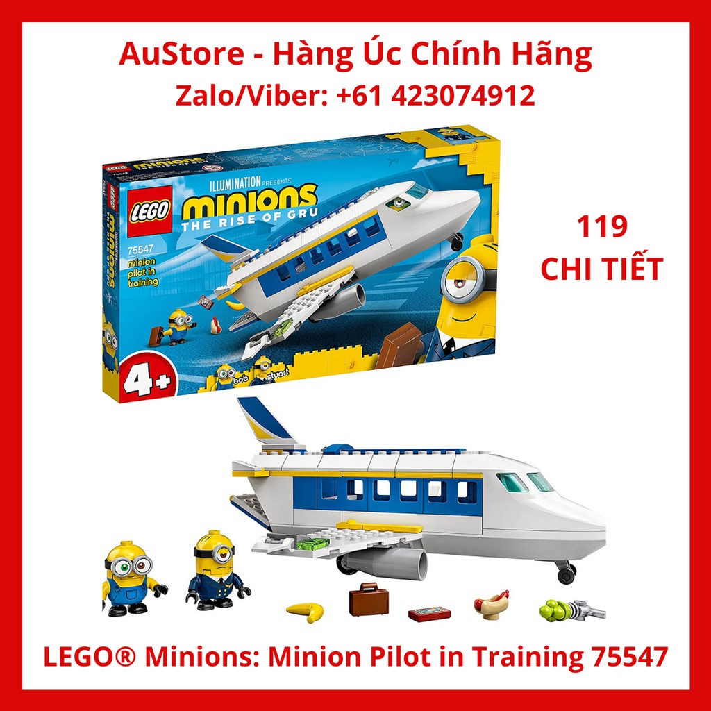 [LEGO CHÍNH HÃNG] 75547 - Phi Cơ Giải Cứu Minion (LEGO® Minions: Minion ...