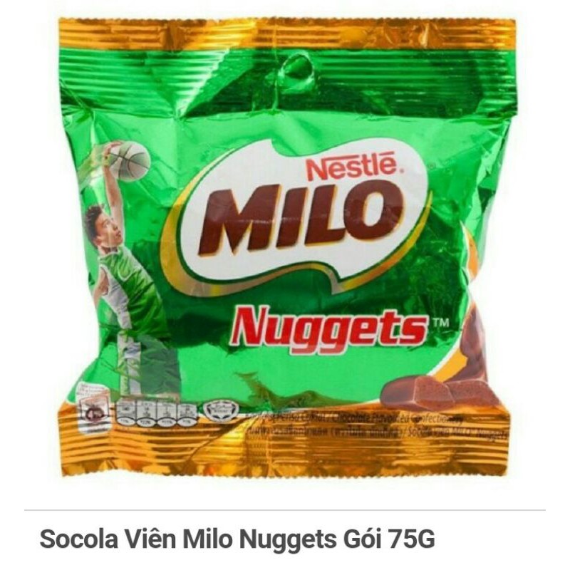 Socola Viên Milo Nuggets Gói 25G/ 75G | Shopee Việt Nam