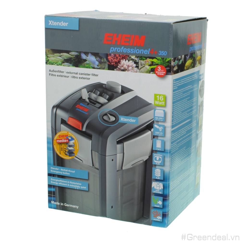 LỌC THÙNG CAO CẤP EHEIM PROFESSIONEL 4+ 350 - 2273 NHẬP KHẨU ĐỨC CHO BỂ ...